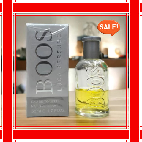 (ORI)Unisex Boos Portable Perfume for Men & Women 50ml luca bossi ...