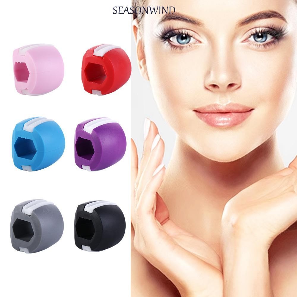SEASONWIND Bite Muscle Exerciser Slimming Mandibular Lift Food Grade ...