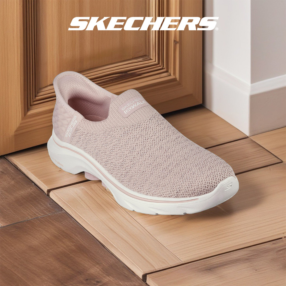 Skechers Women Slip-ins GOwalk 7 Springtime Walking Shoes - 125219-LTPK ...