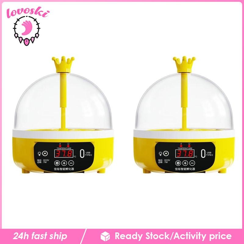 [Lovoski] Digital Egg Incubator Poultry Hatcher Machine USB Small ...