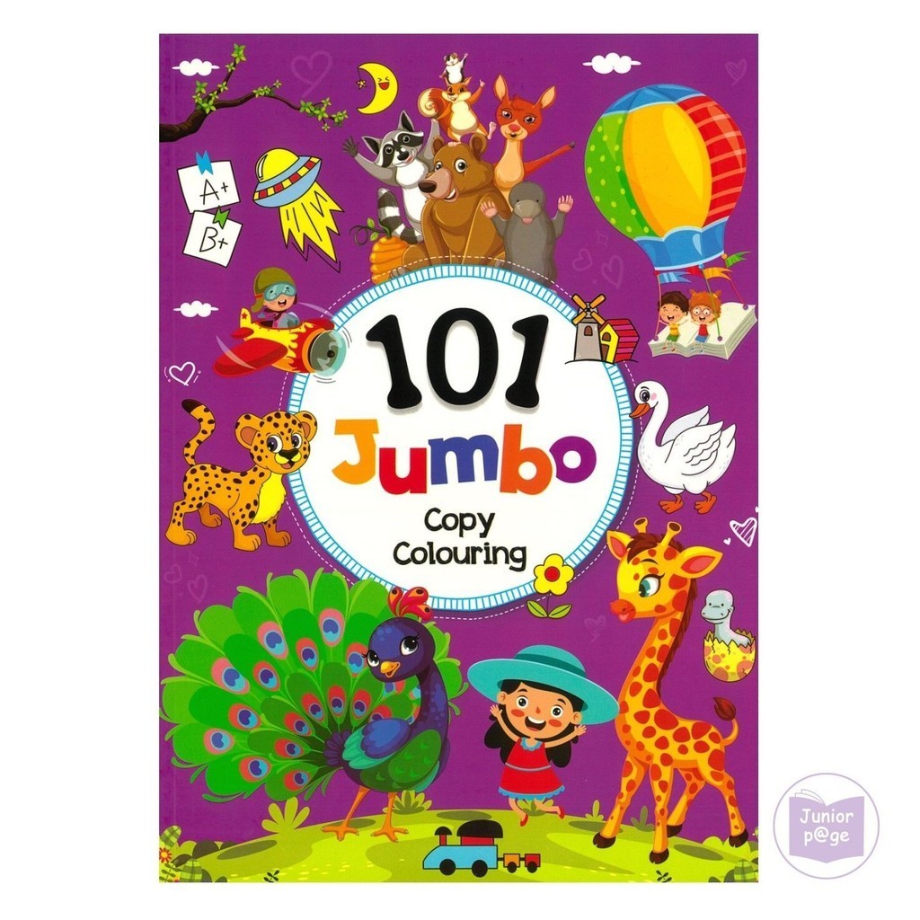 101 Jumbo Copy Colouring | Shopee Singapore