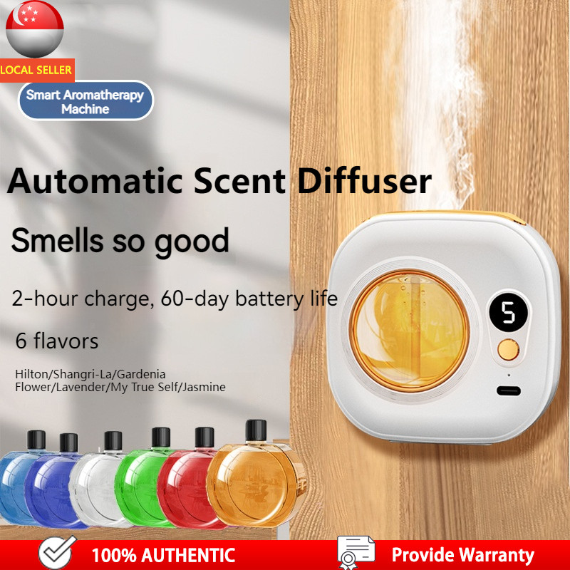 Automatic Scent Diffuser Toilet Remove Odour Bedroom Office Car ...