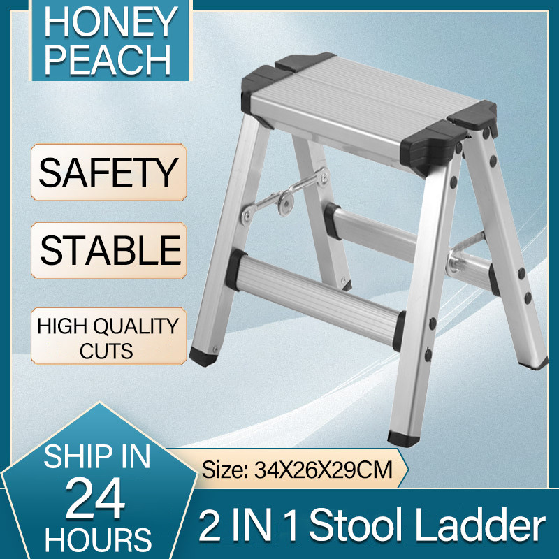 【SG Seller】2 IN 1 Stool Ladder Foldable 1 Step Ladder | Shopee Singapore