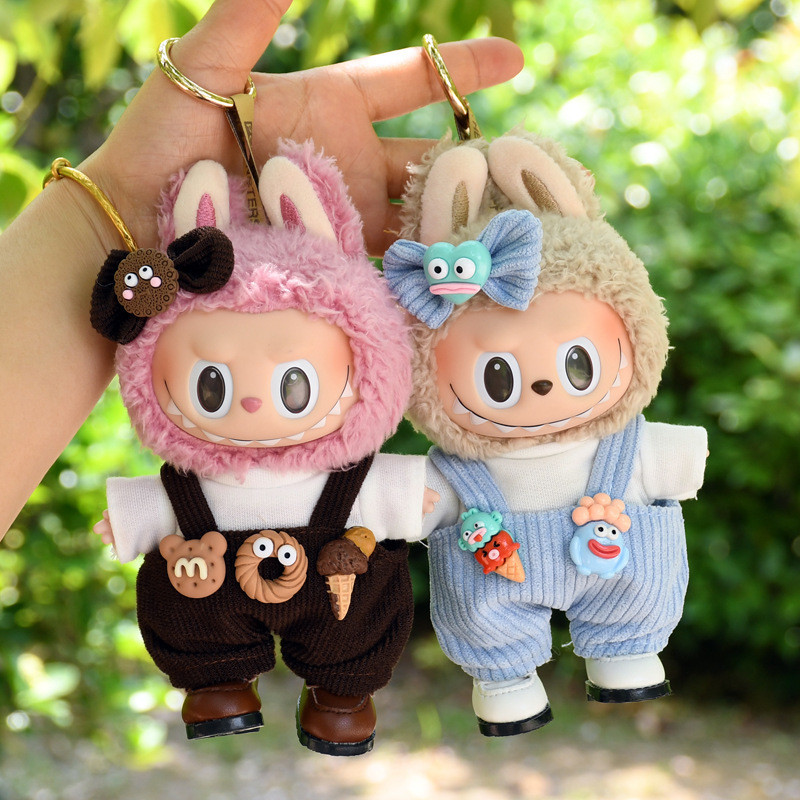 LABUBU Macaron Labubu V1 Doll Clothes Set Labubu Clothes Accessories ...