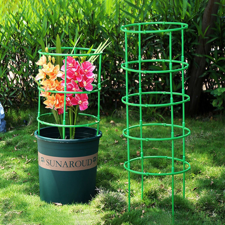 Cylindrical Plant Vine Climbing Rack Trellis Spliced Flower Frame Stand ...