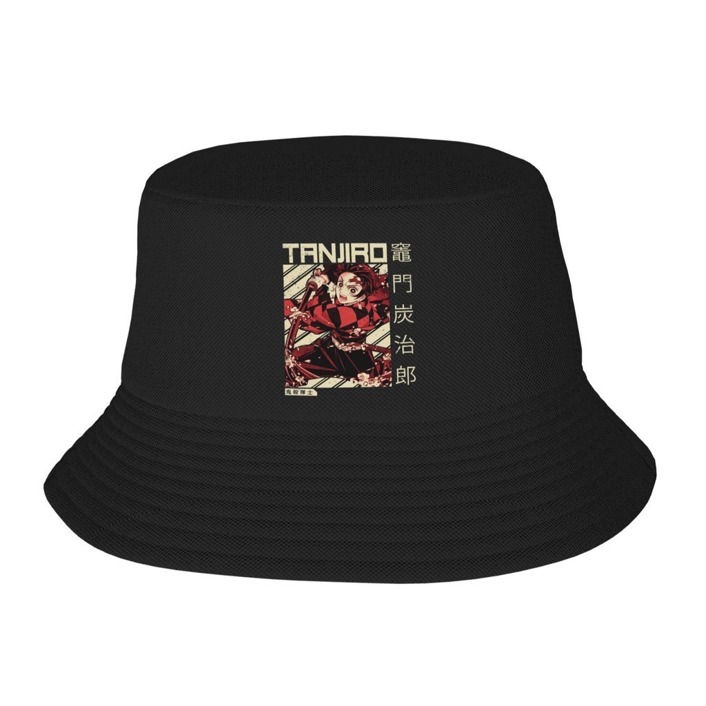 Tanjiro Demon Slayer Kimetsu No Yaiba Anime Adult Fisherman's Hat ...