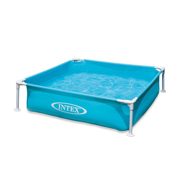 INTEX Mini Small Square Children's Swimming Pool Stand Baby Water Play ...