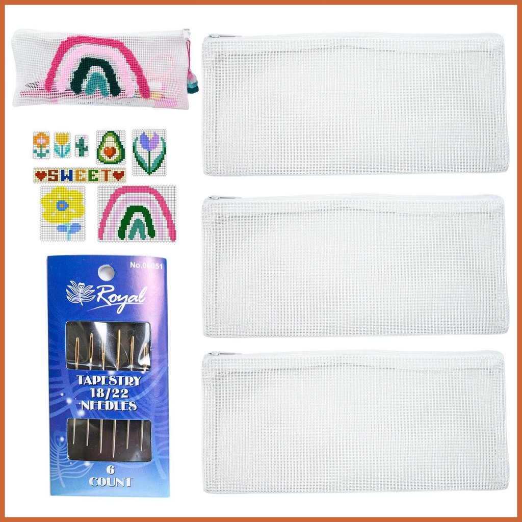 Mesh Sheet for Bag Sewing Clear Mesh Sheet Embroidery Bag Sewing ...