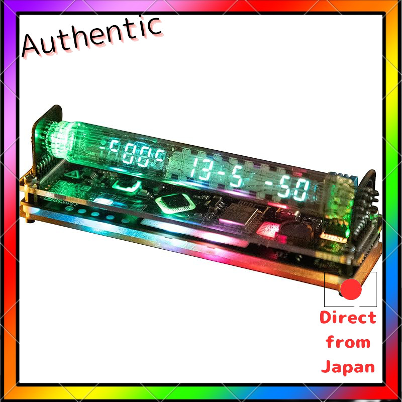 Valour Doer Nixie tube clock, a VFD clock resembling a Nixie tube. Time synchronization via Wi ...