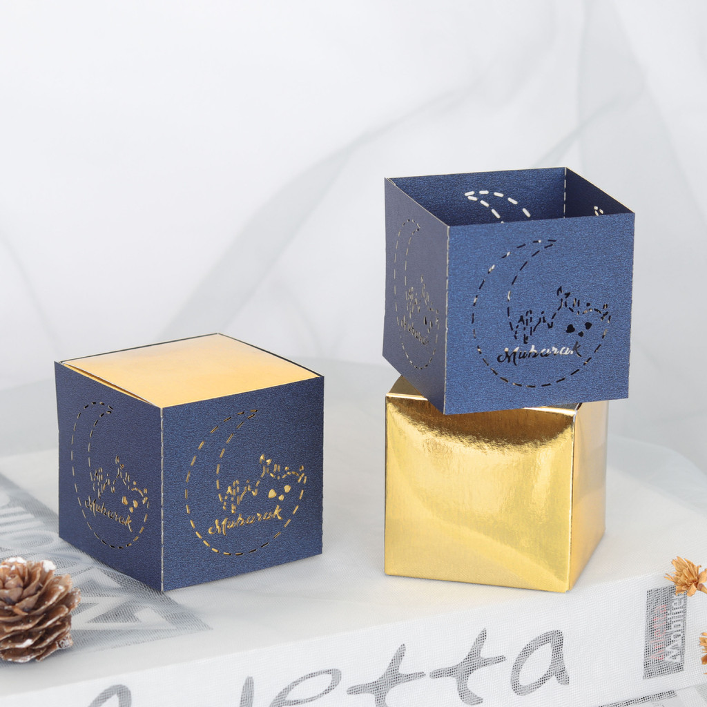Eid Mubarak gift box Candy Box/Hari Raya Party Paper Box/Chocolate ...
