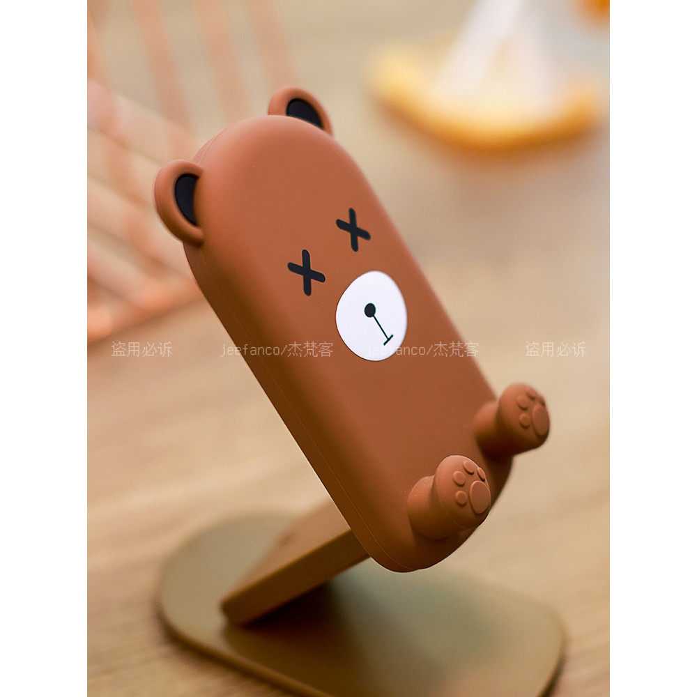 jeefanco Phone Stand Cartoon Cute Phone Holder Support Stand Tablet ...