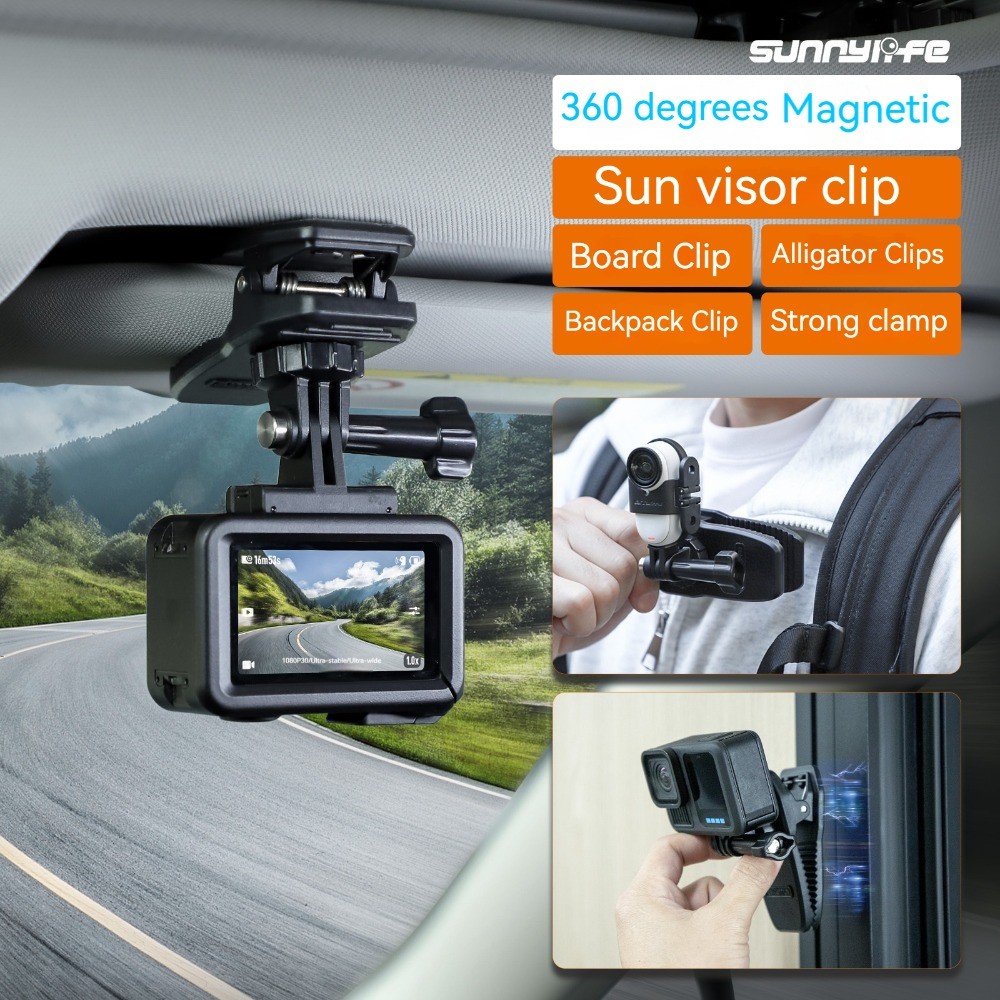 Suitable for OSMO 360 panoramic camera/ Action5 Pro/Pocket3 Sun Visor ...