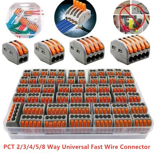 Mini Universal Compact Fast Wire Connector Durable Premium Wiring ...