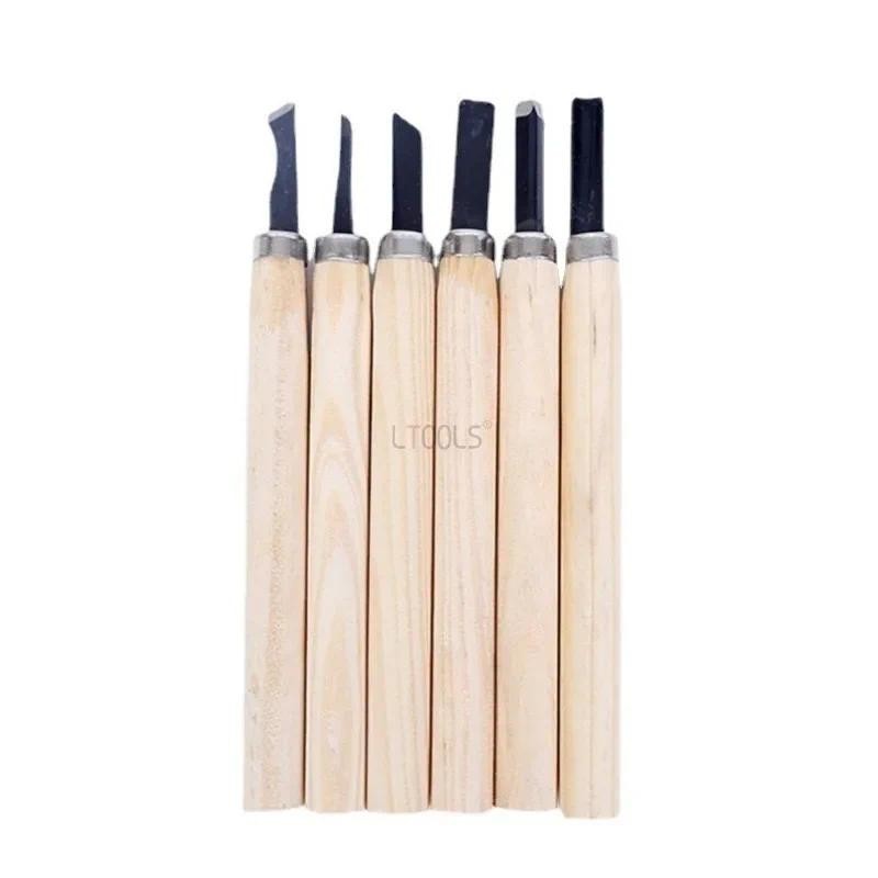 6/12-piece Set Professional Wood Carving Chisel Manual DIY Craft ...