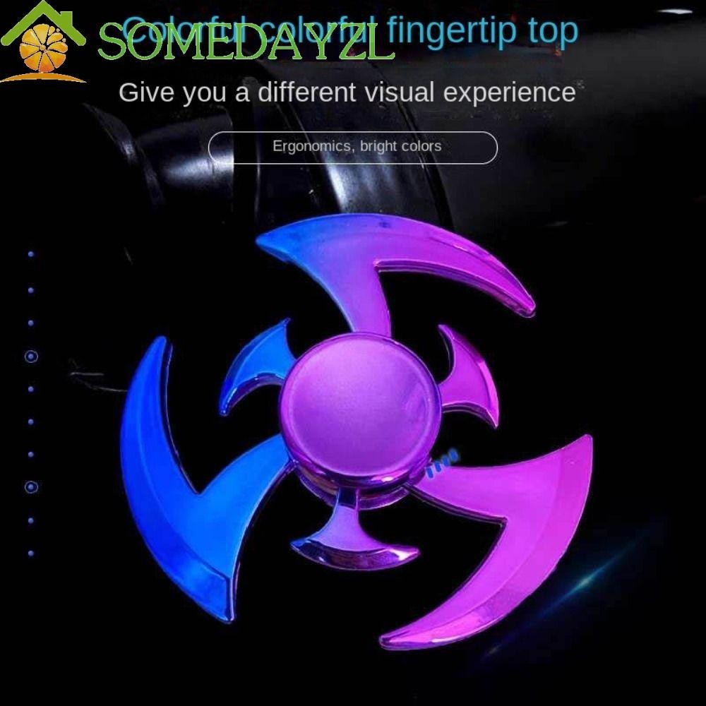 SOMEDAYMX Hand Spinner, Low Noise High Speed Fingertip Gyro, Spinning ...