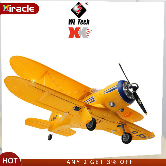 MIRACLE RC Plane XK A300 D17S Remote Control Airplane With 3D Mode 2.4GHz 4 Channel Brushless RC ...