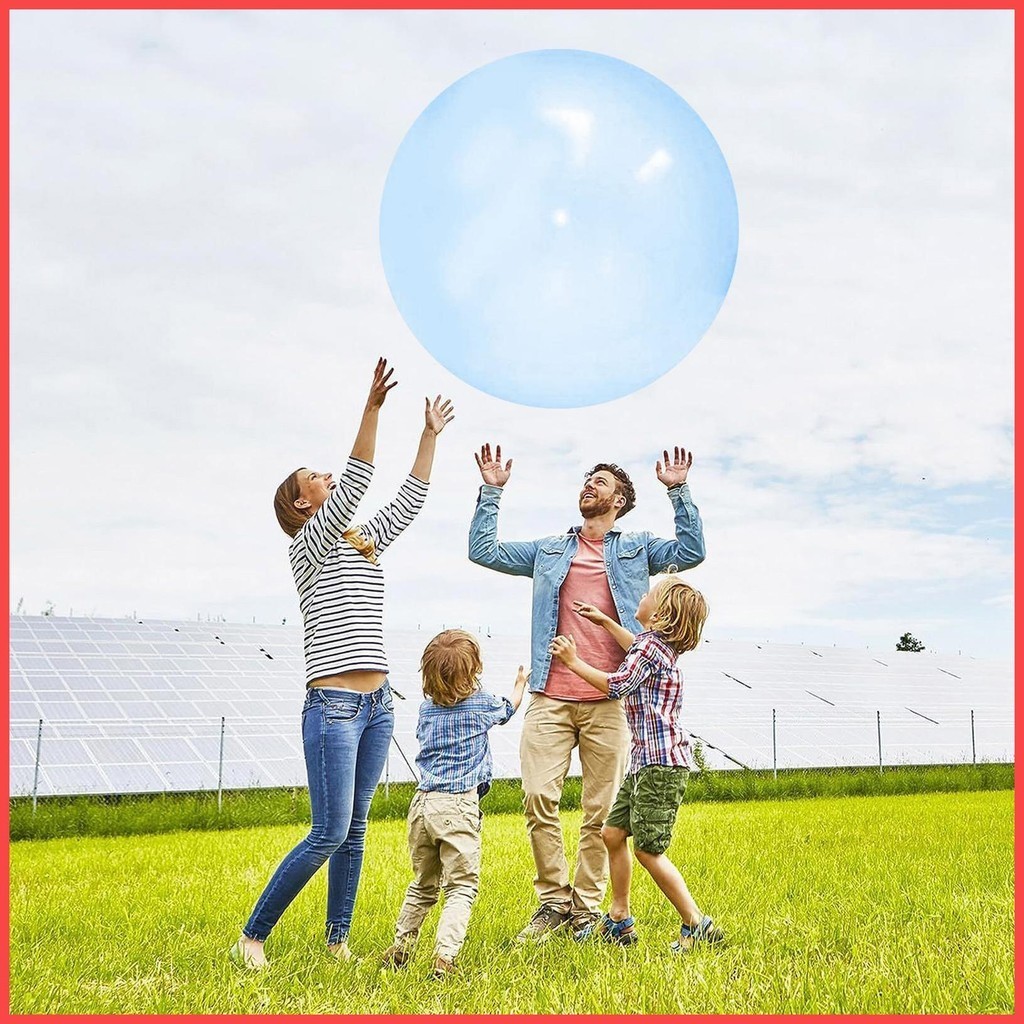 Water Bubble Ball Toy Beach Inflatable Refillable Water Balls Funny ...