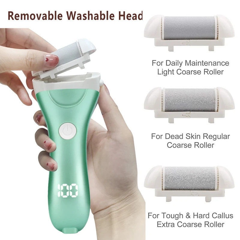 Foot Care Tool Heads Pedi Dead Hard Skin Callus Remover Refills Grinder ...