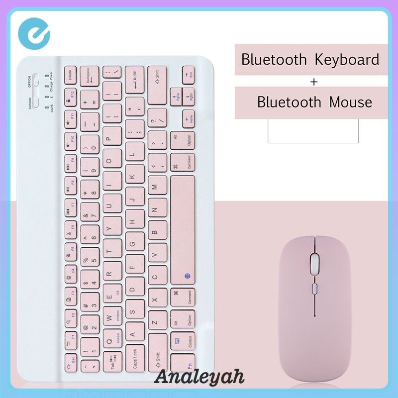 Wireless Bluetooth Mini Keyboard Combo Laptop Silent Click Office USB ...