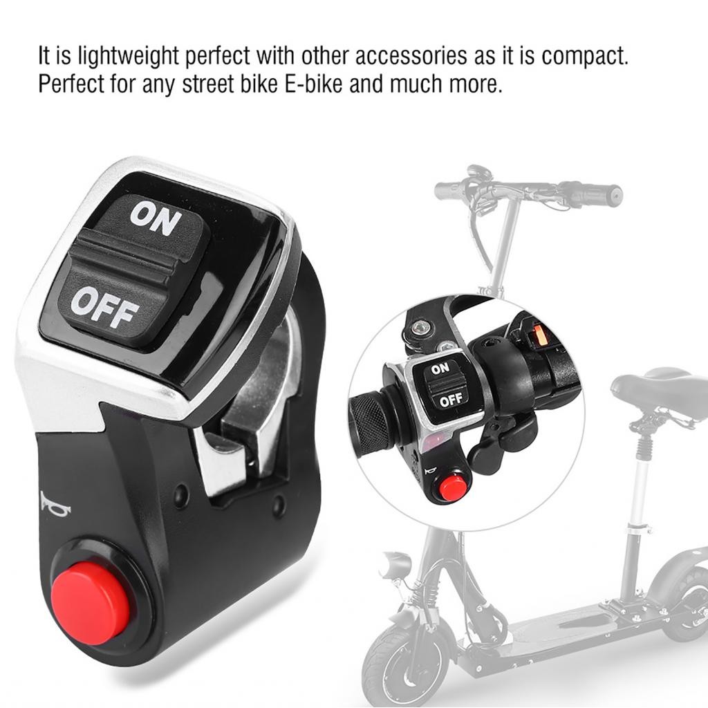 Seashorehouse ASHATA E Light Horn Switch Headlights Button for Electric ...