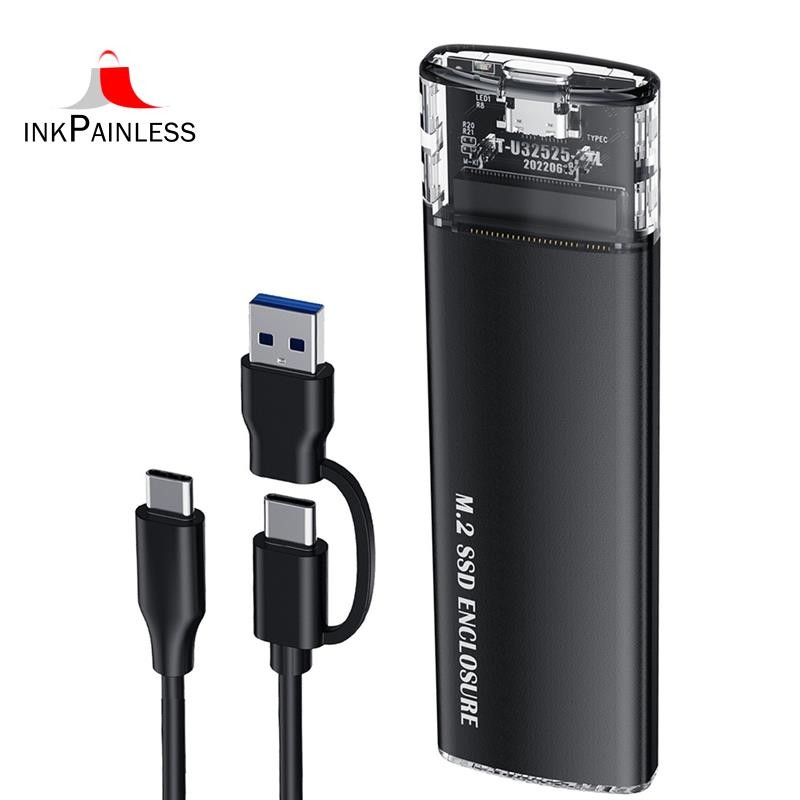 M.2 2280 2260 2242 SSD NVME PCIe NGFF SATA Dual Protocol USB Type C PCI-E M2 SSD External ...