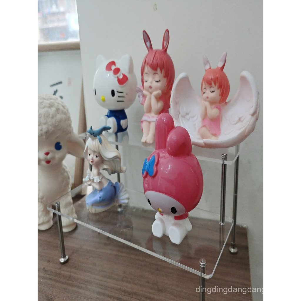 Acrylic Multi-Layer Ladder Blind Box Hand-Made Storage Display Rack ...