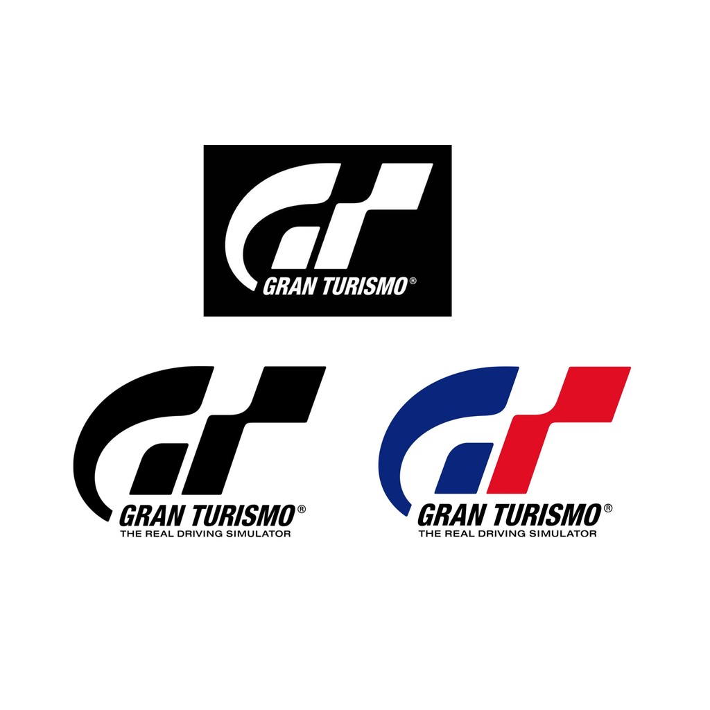 Gran Turismo logo sticker, Gran Turismol racing car sticker, laptop ...