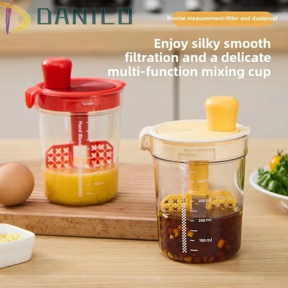 DANILO1 Kitchen Mixing Cup, U-shape Mouth Portable Hand Seasoning Mixer ...