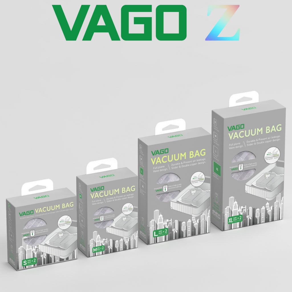 Vago Z Vacuum Bag (Made uniquely for VAGO. 4 Size S, M, L & XL ...