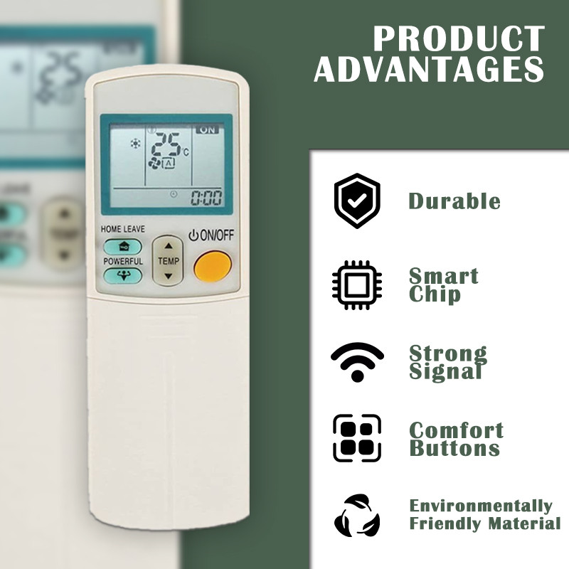 Daikin Aircon Remote Control AC Air Conditioner Remote ARC433 A1 ...