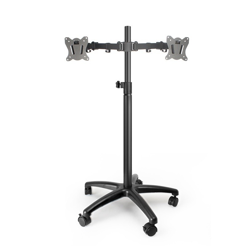 Four-Screen Monitor Floor Stand Mobile Stand Dual-Screen Touchscreen ...