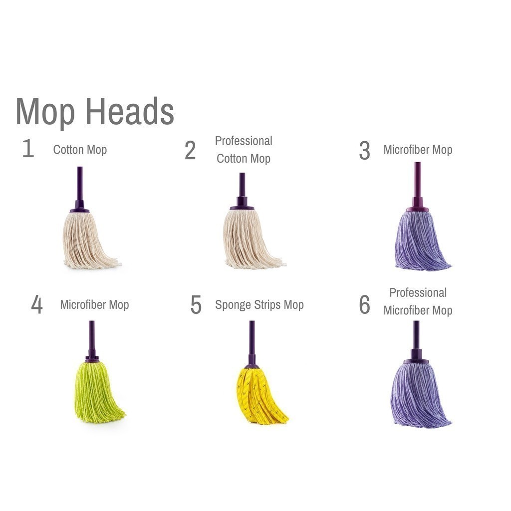 Mery Super Absorbent Universal High Quality Microfiber/Cotton Mop Head ...