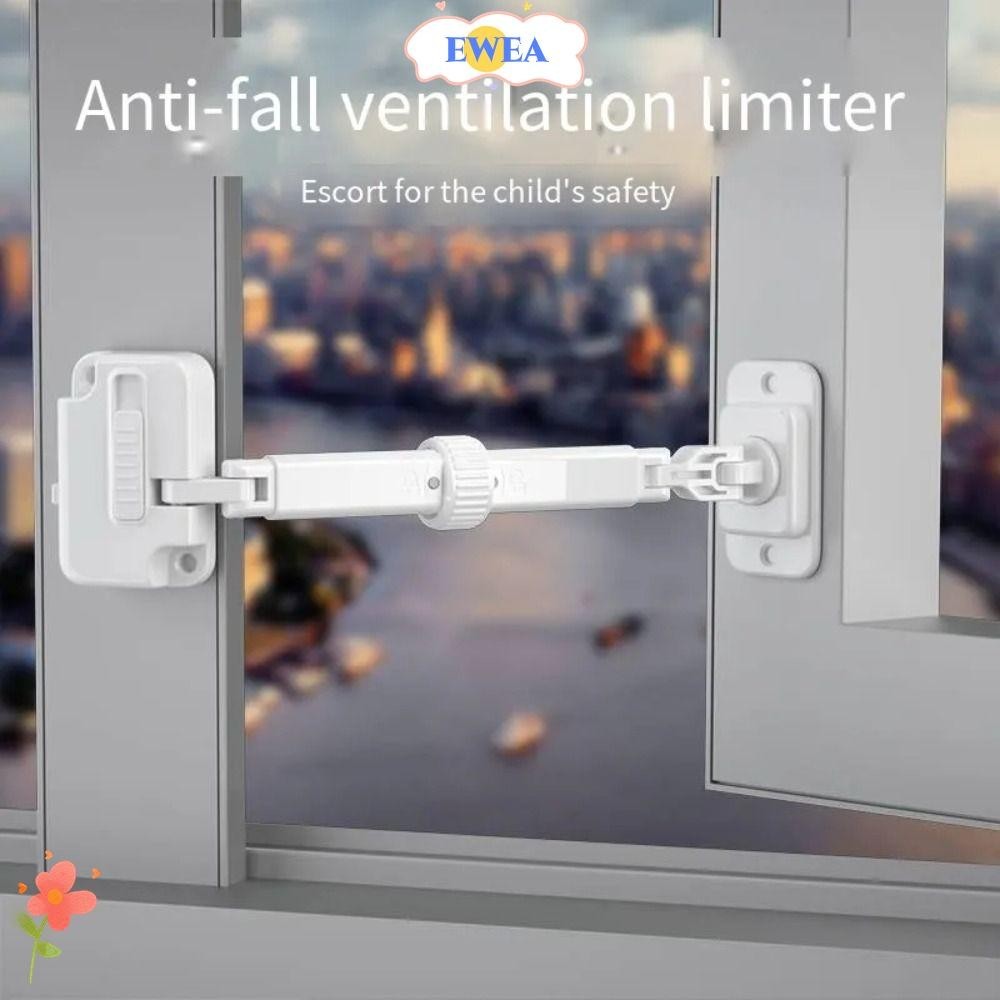 EWEA Window Lock, ABS No Punching Child Safety Lock, Portable ...