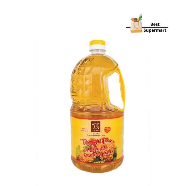 Tsuru Tempura Vegetable Cooking Oil 2l | Shopee Singapore