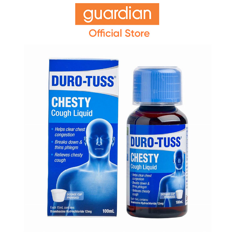 Duro-Tuss Chesty Cough Liquid 100ml | Shopee Singapore