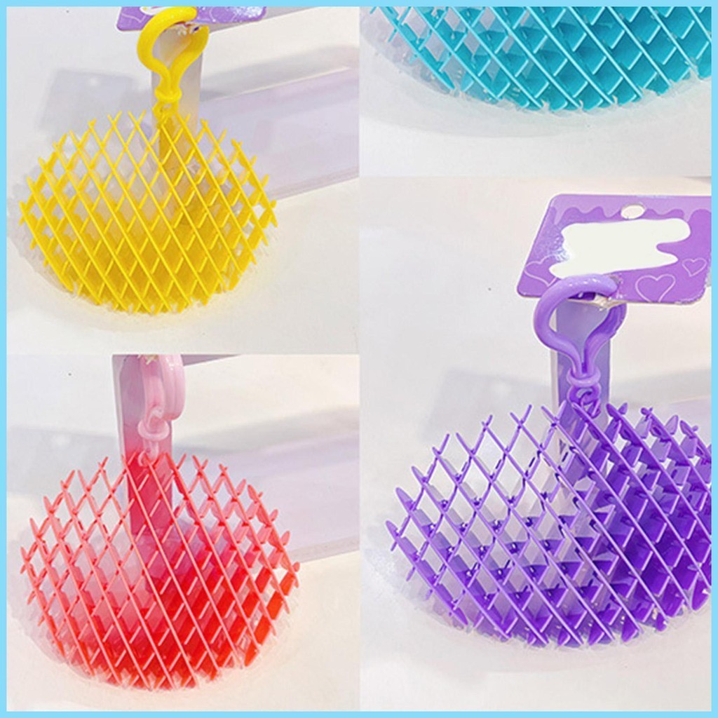 Sensory Worm 3d Elastic Mesh Adorable Creative Fidget Mesh Worm Toy