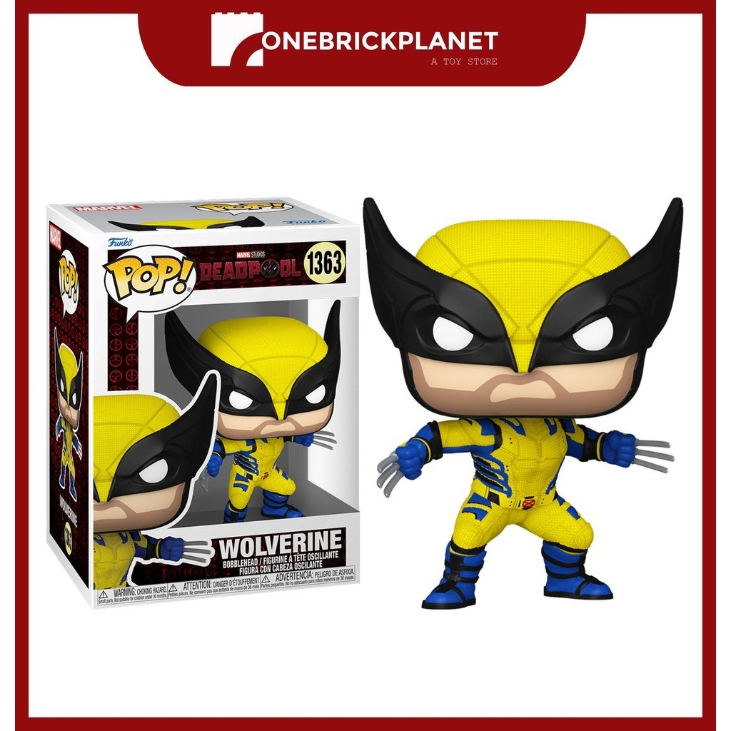 Funko Pop! Deadpool & Wolverine (2024) - Wolverine (1363) | Shopee ...