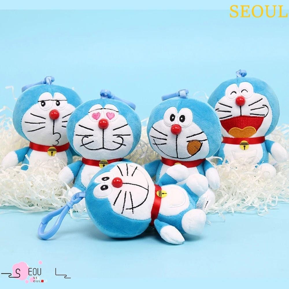 SEOUL Doraemon Plush Toy, Stuffed Toy Anime Doraemon Keychain ...