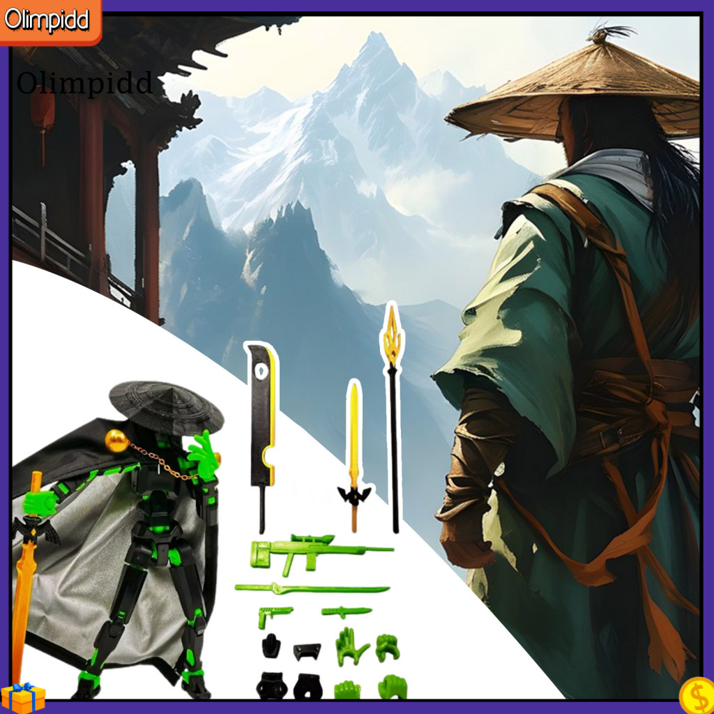 olimpidd| Swordsman Robot Model Chinese Style Knight-errant Toy Chinese ...