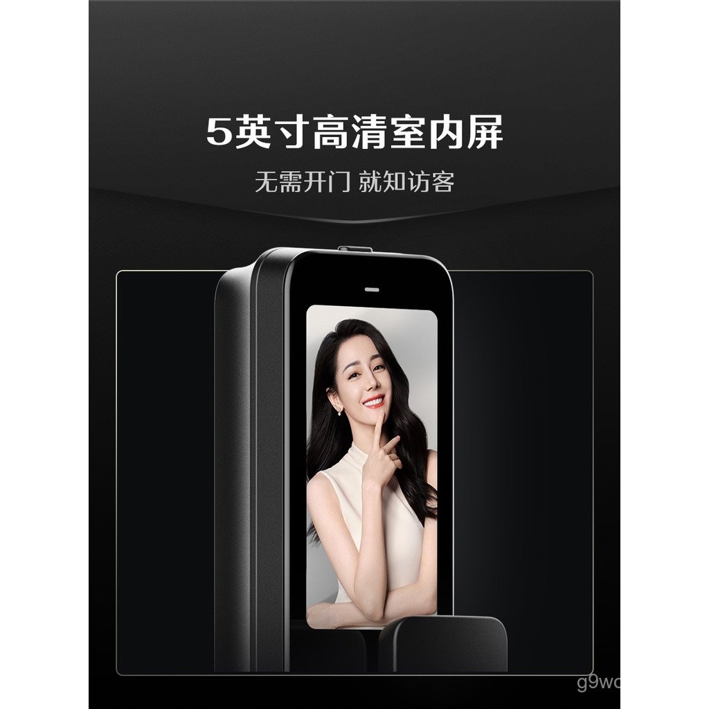 Deskmate Fingerprint Lock Password Lock Peephole Smart Door Lock Kirin Q50MPro（Shotax Upgraded ...