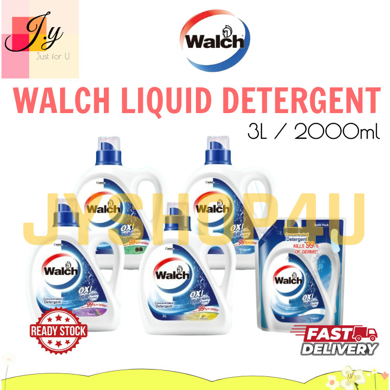 (LIVE) Walch OXI Clean Anti-Bacterial Concentrated Detergent (3L ...