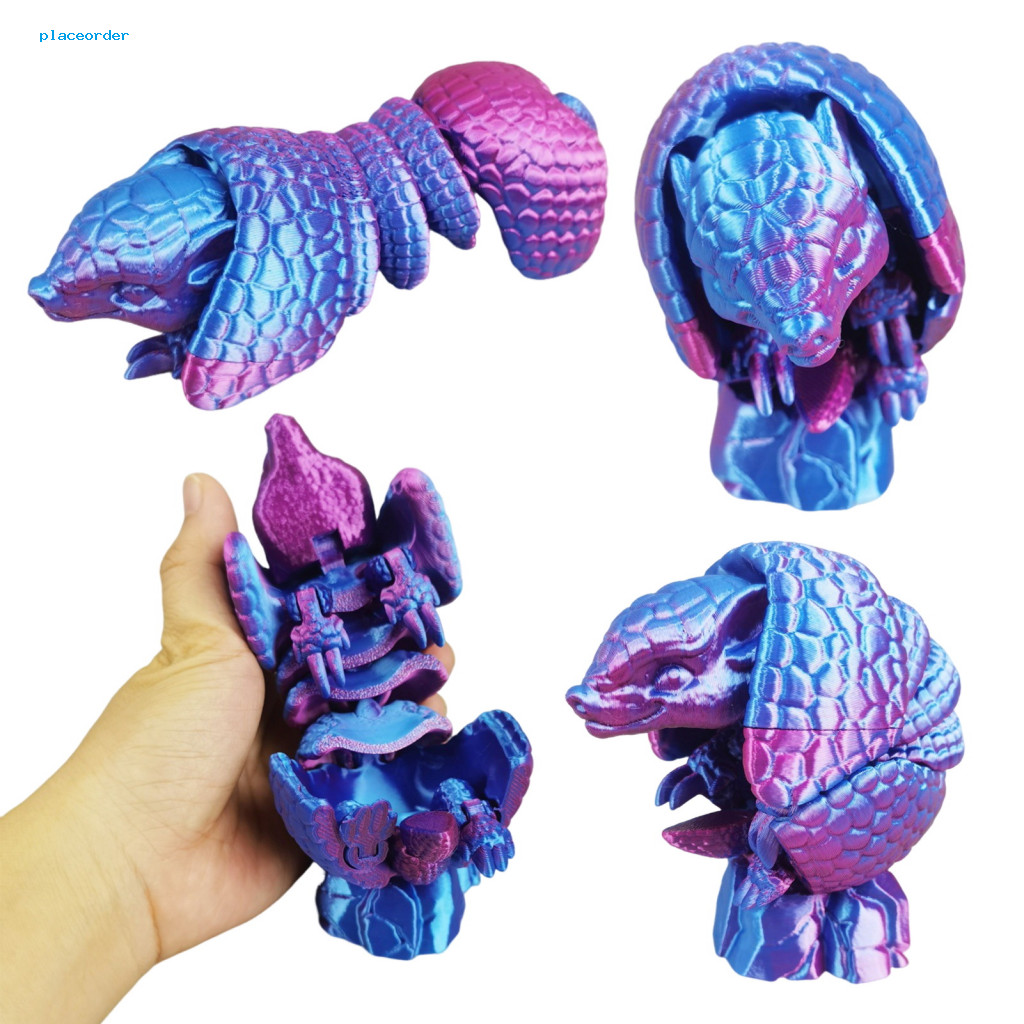 [PO] Flexible Pangolin Toy Mini Pangolin Figure Adorable 3d Printed ...