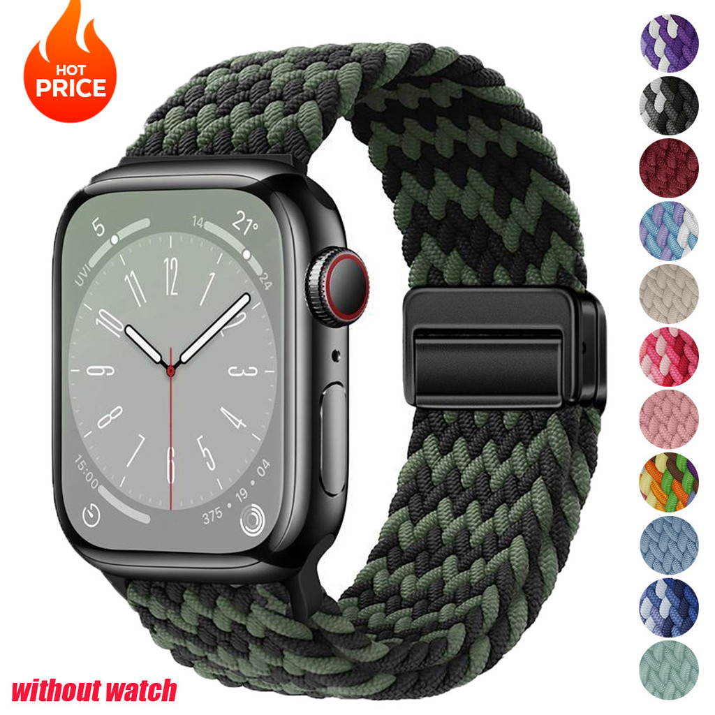 Nylon Weaving Multiple Colors Strap For Apple Watch Ultra3 49mm Series ...