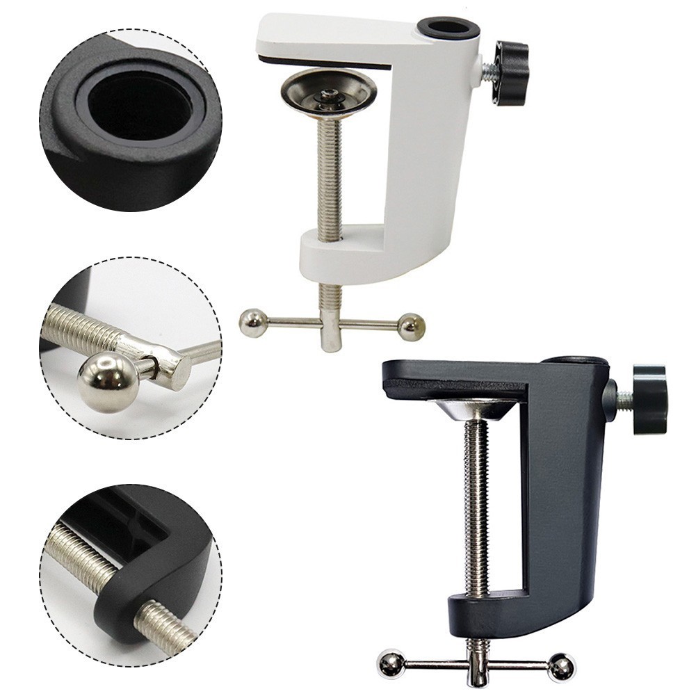 【ANSOUL】 Aluminum alloy base desk lamp I-shaped clamp bracket desktop ...