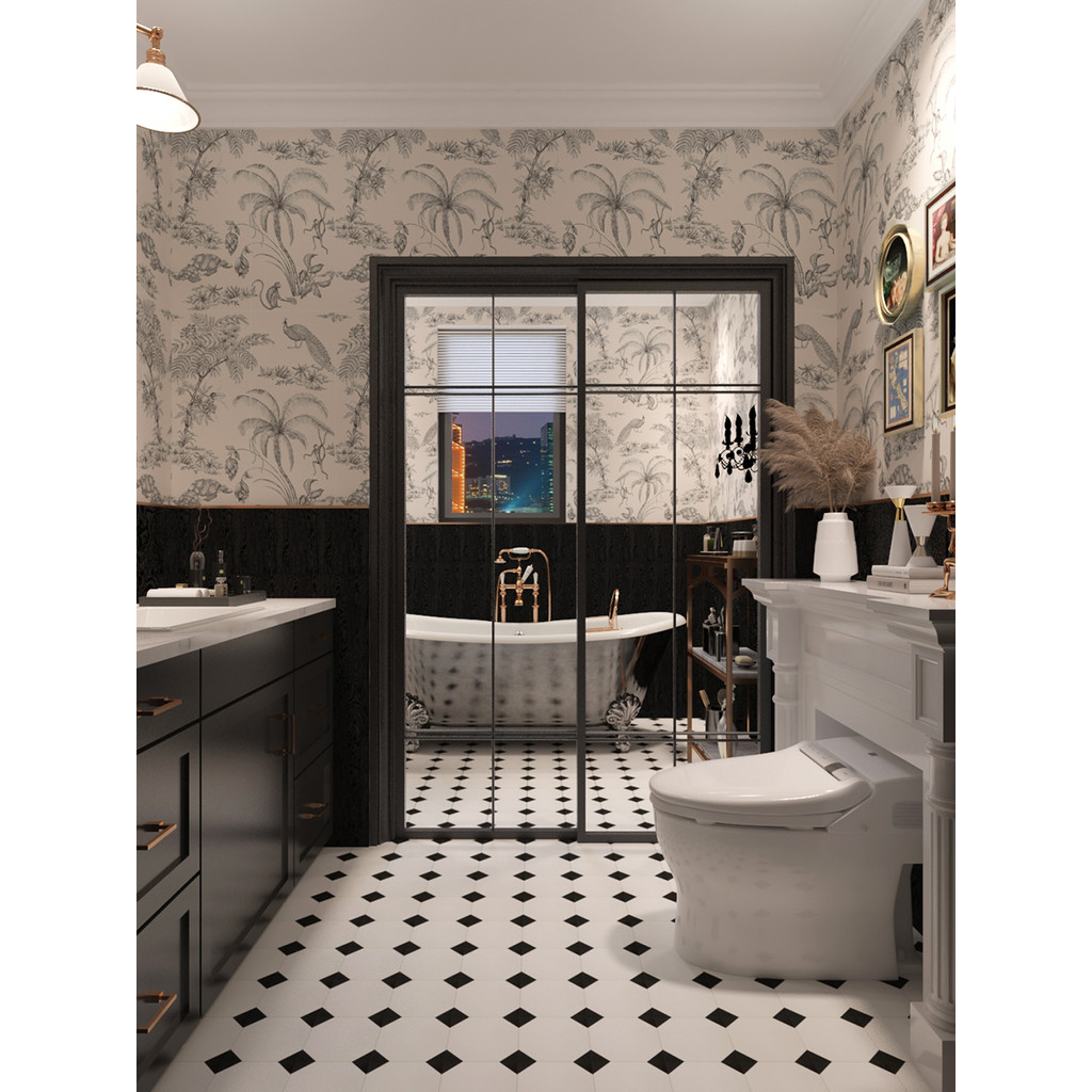 Monkey Wallpaper Tile American Style Bathroom Tile Kitchen Candy Glaze ...