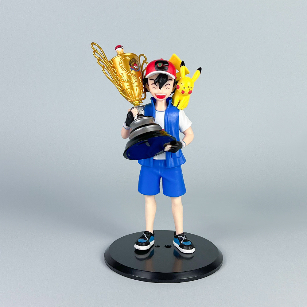Pokémon Pokémon Card Trophy Pokémon Ash Ketchum Pikachu UHSN | Shopee ...