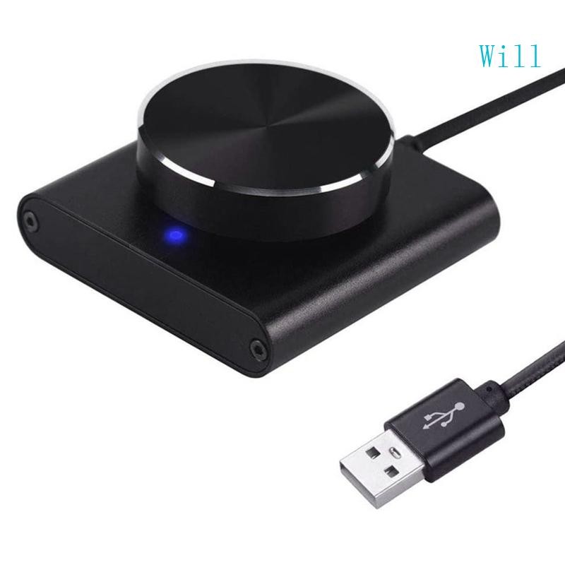 Will USB Computer Volume Regulator Adjusting Tone Controller PC ...