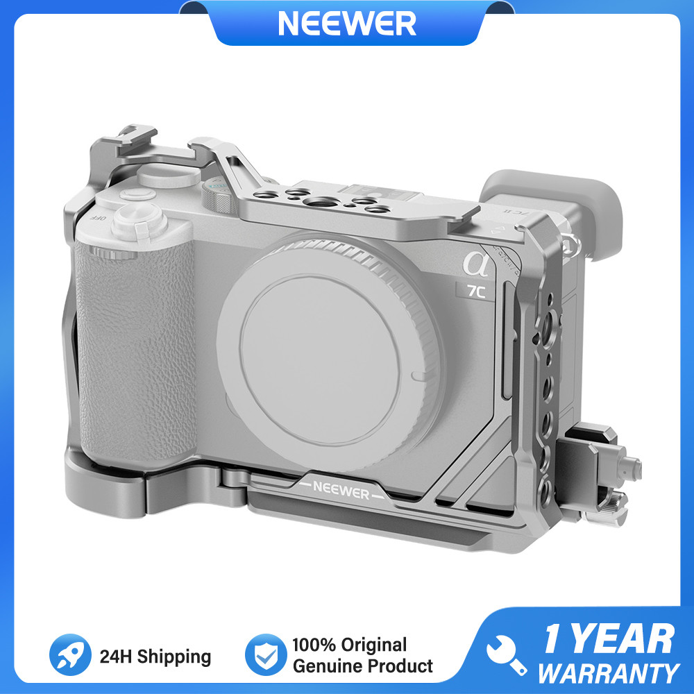 NEEWER CA051 Camera Cage with Cable Clamp for Sony Alpha 7C II/Alpha ...