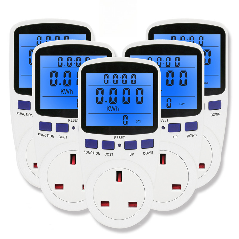 Household Energy Saving Electricity Usage Monitor Plug Power Meter ...