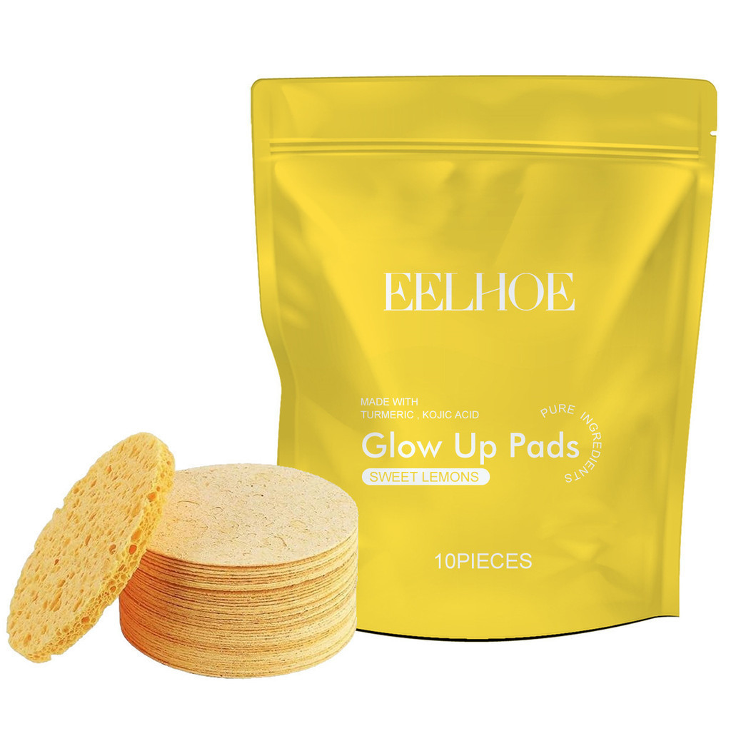 10pcs EELHOE Turmeric Cleansing Pads Deep Cleansing Skin Removes ...
